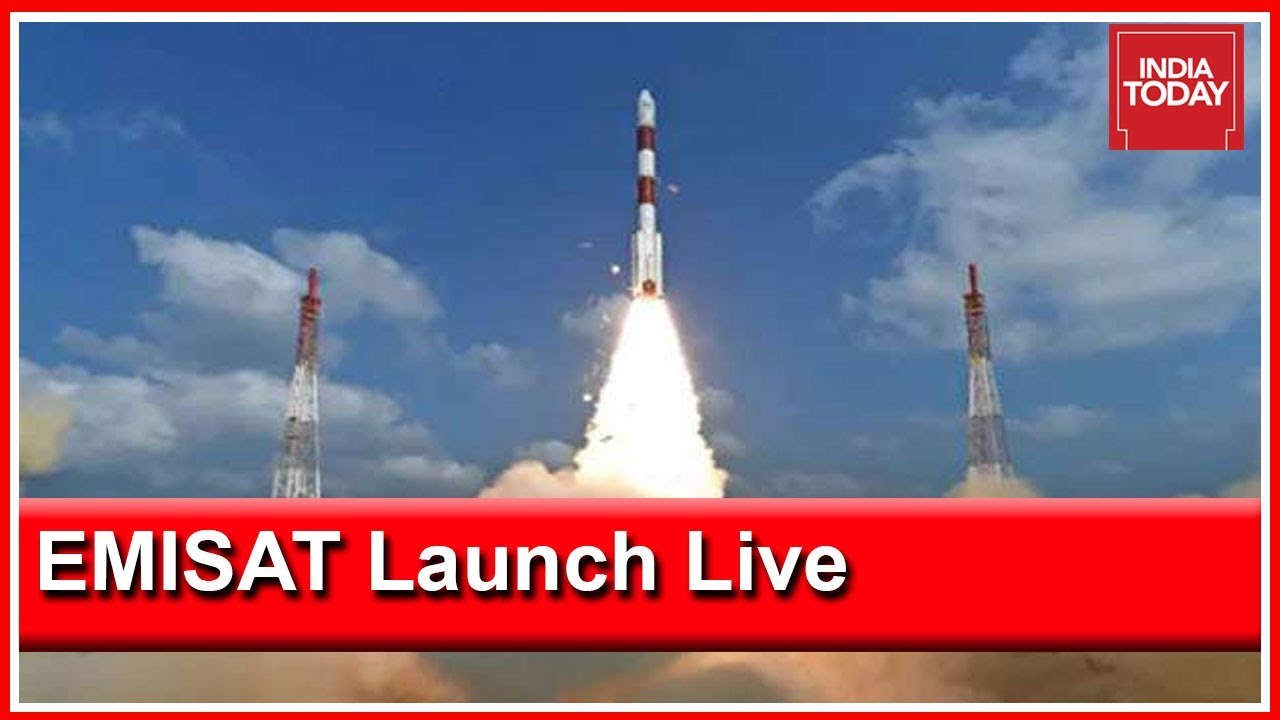 Watch EMISAT Defence Satellite's Successful Launch LIVE | ISRO Launches ...