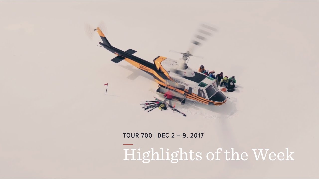 Dec 2-9 Tour 700 Heli-skiing Highlights - YouTube