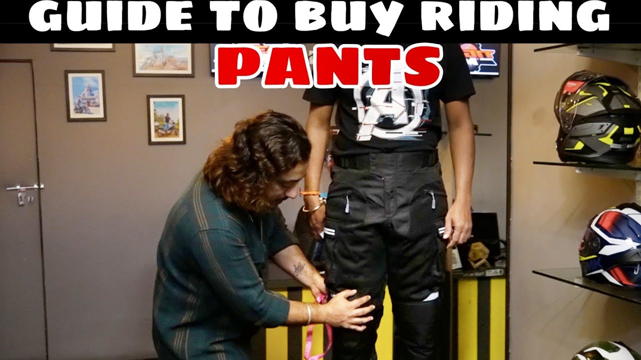 Motorcycle Pants Sizing & Buying Guide #tigerkoul #technicaltiger - YouTube