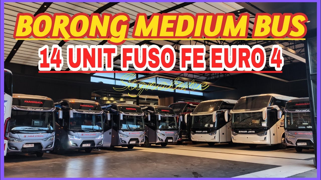 HIBA UTAMA‼️BORONG 14 UNIT TOURISTA FE Euro 4‼️..Pariwisata Signature ...