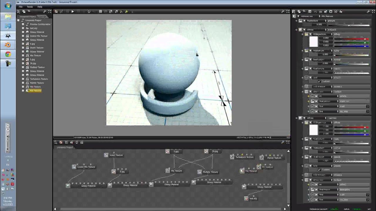 Octane Render Tutorial Series - 19 - Texture Mappings - YouTube