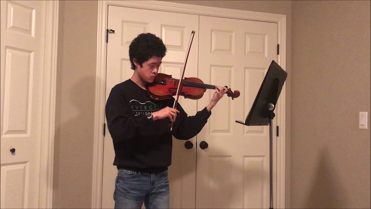 Andrew Zheng Evergreen Audition 2020 - YouTube