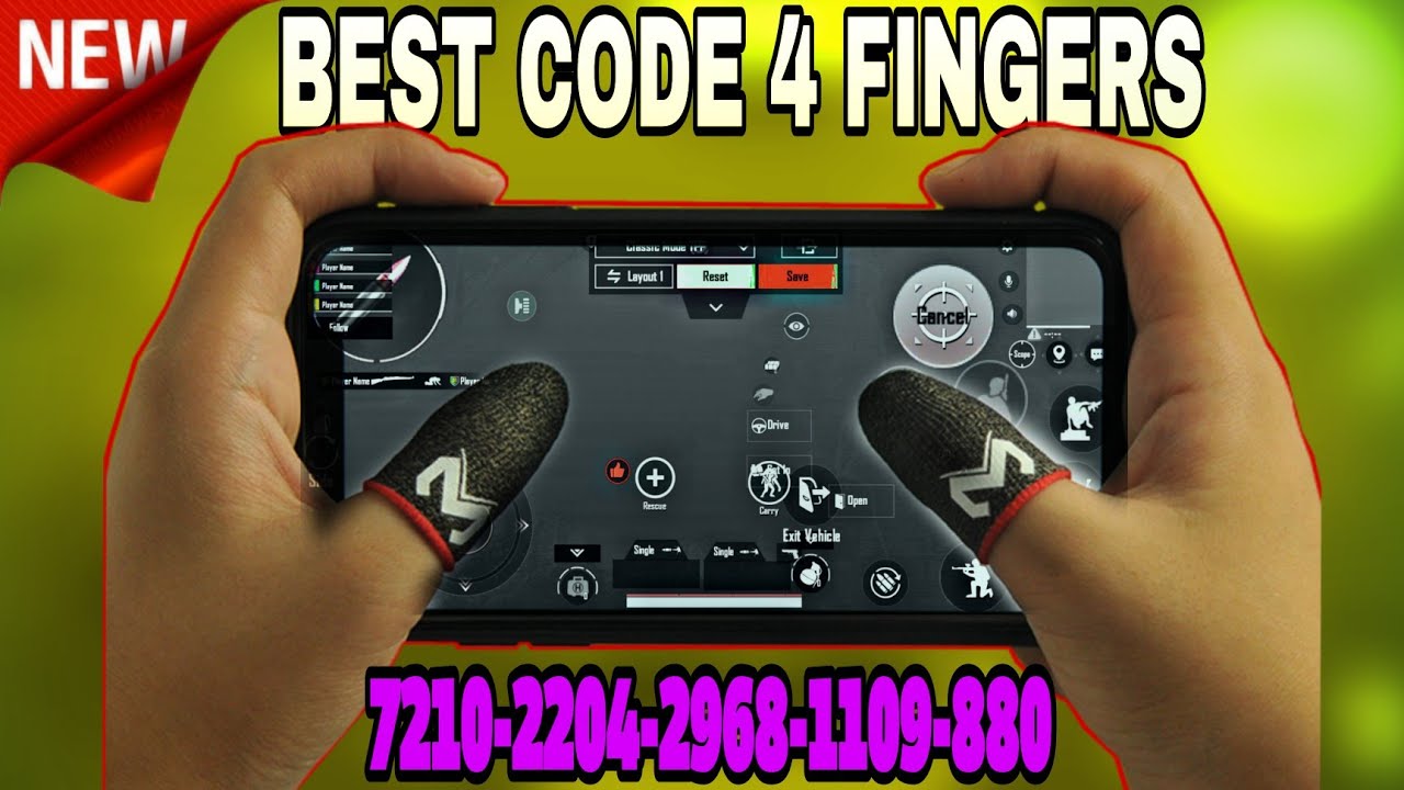 pubg mobile best 4 finger claw layout code 2023| pubg 4 finger layout ...