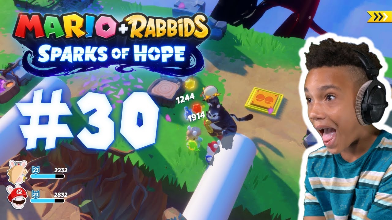 The Everbloom Tree | Mario +@Rabbids: Sparks of Hope with Voiced ...