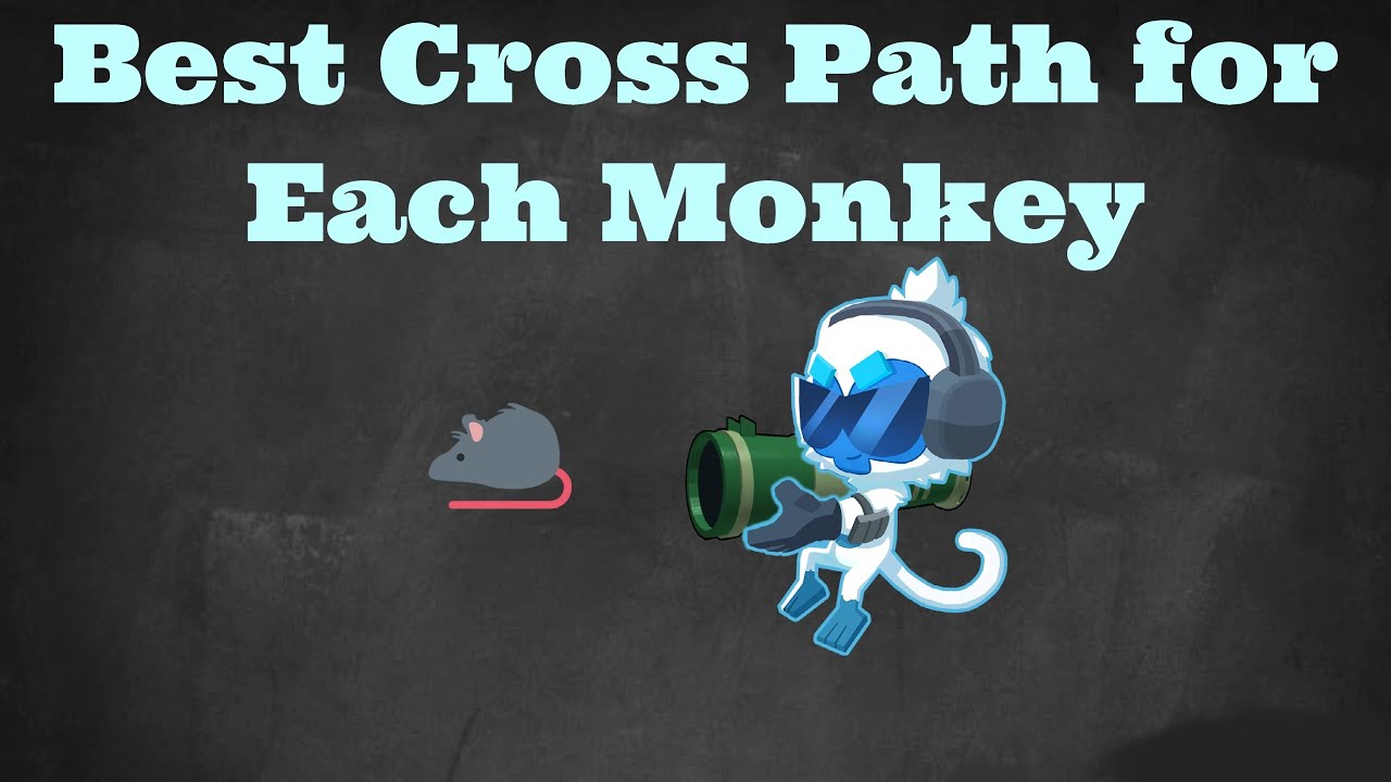 Best Cross Path For Each Monkey With Explanation - YouTube