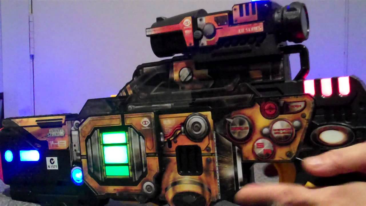 Urban Taggers: Light Strike laser tag attachments - YouTube