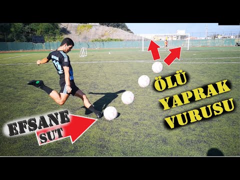 Ölü Yaprak Vuruşu - Etkili Şut Teknikleri #futbol #şut #gol #Knuckleball