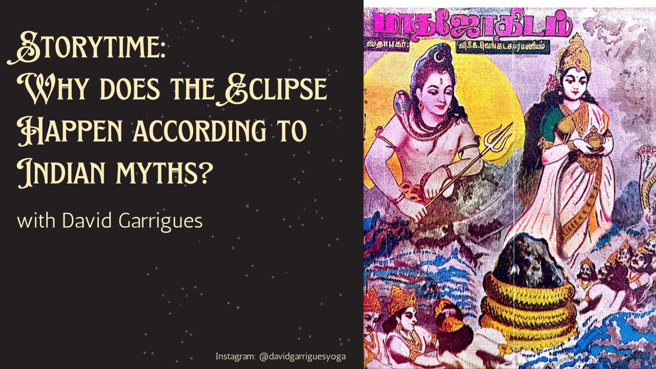 How did the eclipse form according to Indian myths? - YouTube