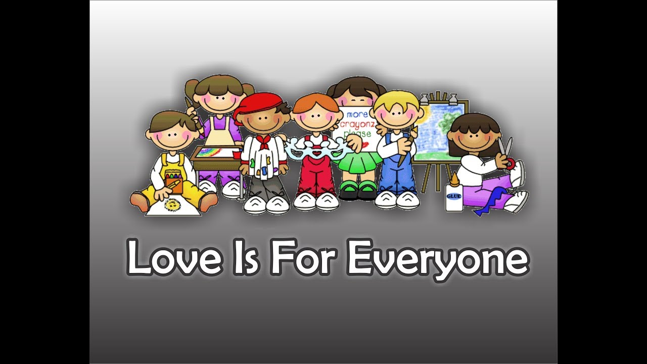 English Poem For Kids"love Is For Everyone" - YouTube