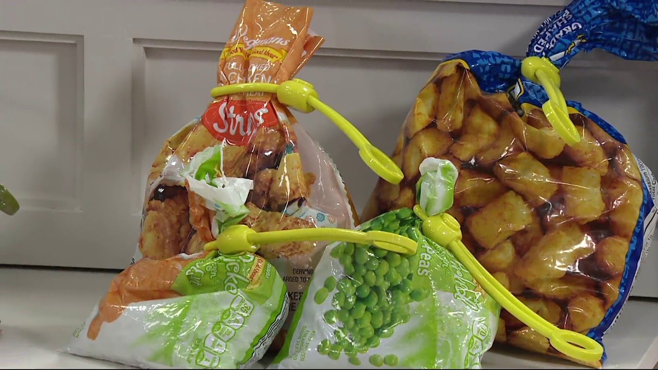 Set of 15 Seal Tight Reusable Food Bag Pull Ties on QVC - YouTube