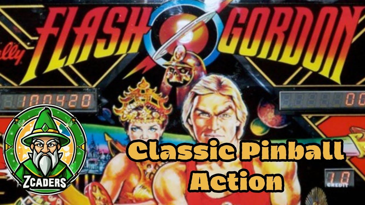Classic Flash Gordon Pinball Action - YouTube
