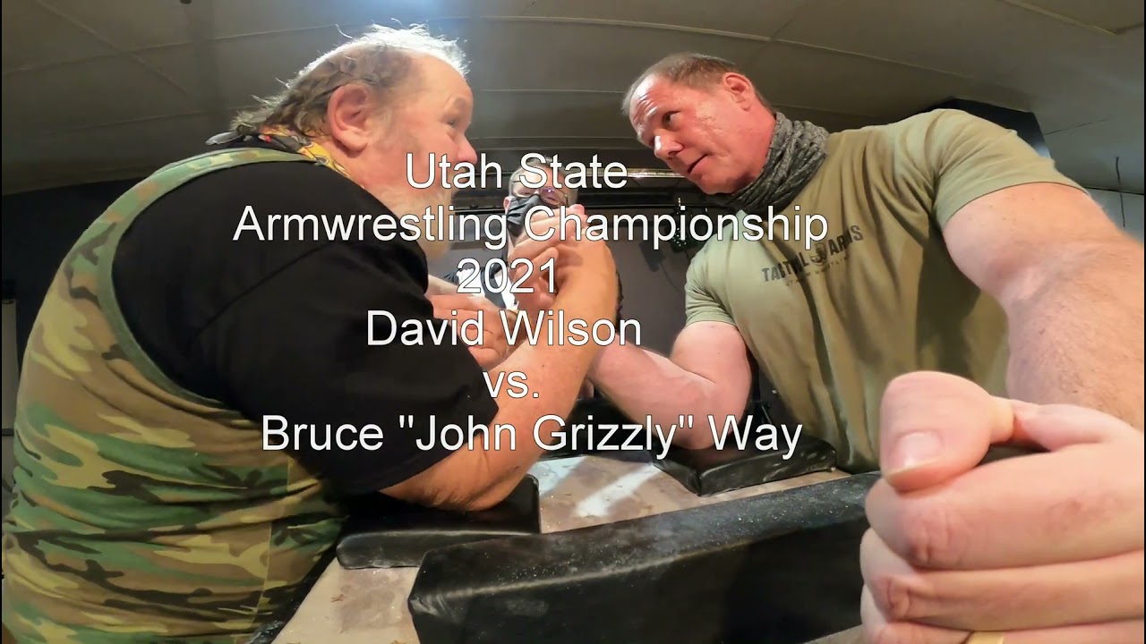 Bruce "John Grizzly" Way from "Over the Top" matches at the UT State ...