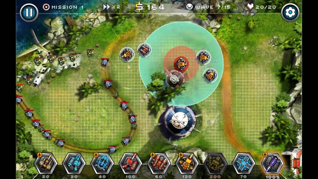 Tower Defense Zone 2 - TD Game in 2016 - Map 1 - YouTube