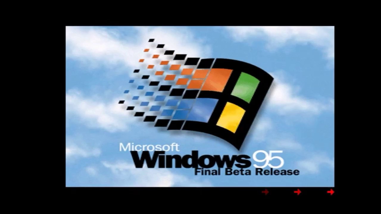 Windows 95 Beta 3 Chicago 337 - YouTube