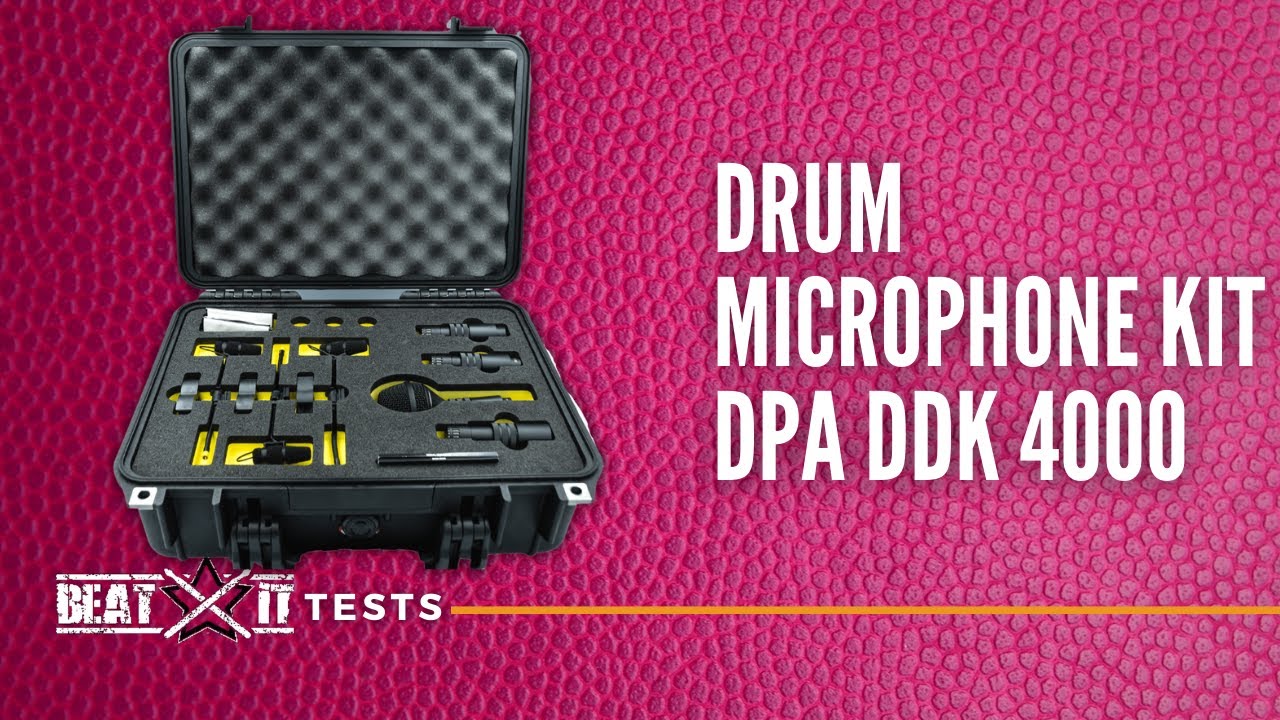 Top-end Drum Microphone Kit DPA DDK 4000 I A TEST by EN BeatitTV - YouTube