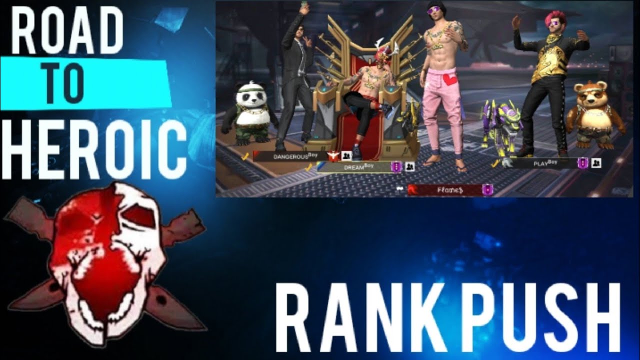 Rank Push Road To Heroic😈😈😈 - YouTube