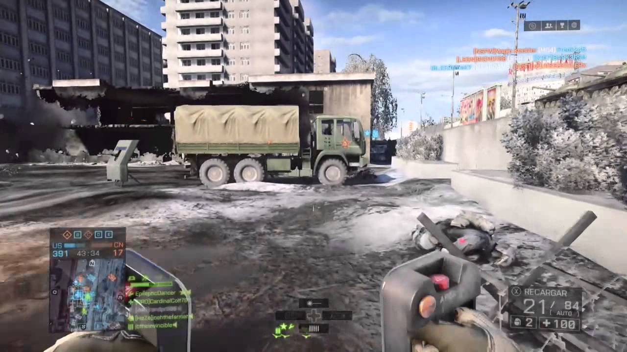 Battlefield 4 - BF4 Defibrillator kill - YouTube