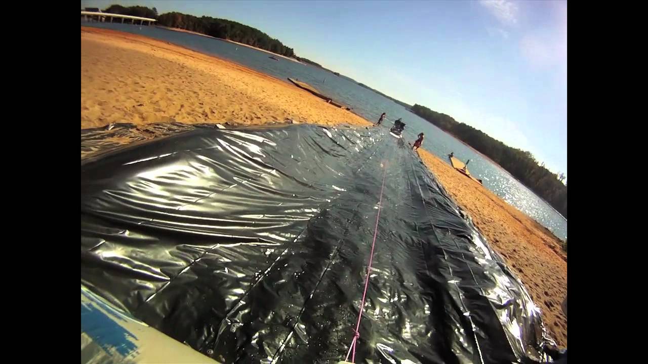 Clemson Slip-n-Slide! - YouTube