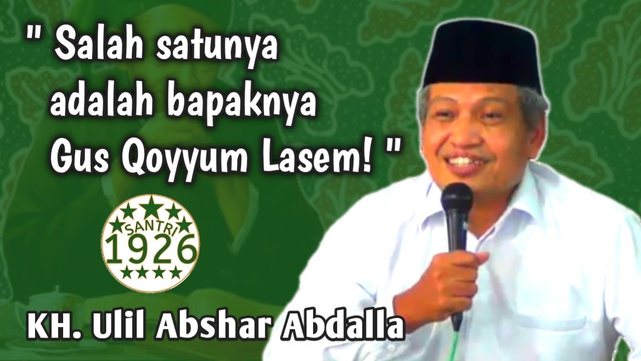 Persatuan Umat Islam dalam Kitab Mbah Hasyim | Gus Ulil | KH. Ulil ...