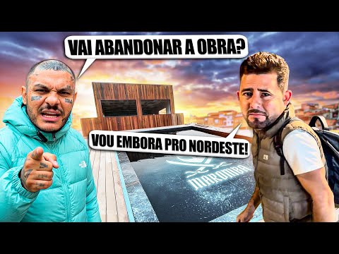 PEDREIRO FOI EMBORA DA MANSÃO! TOGURO mandou ele ir embora?