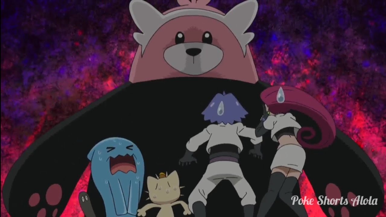 Bewear Shocked Everyone in Team Rocket - YouTube