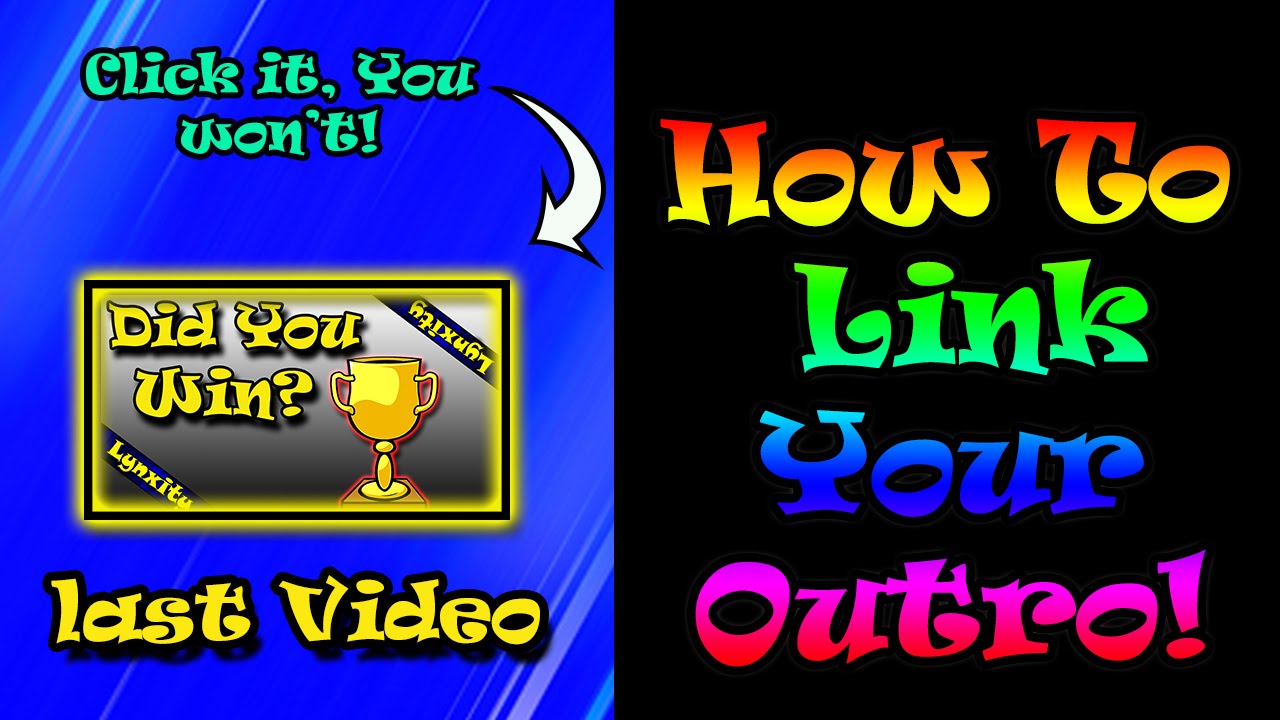How to Link your outro so people can click on your next video - YouTube