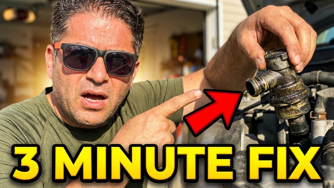 Dodge Grand Caravan PCV Valve Replacement In Under 3 Minutes - YouTube