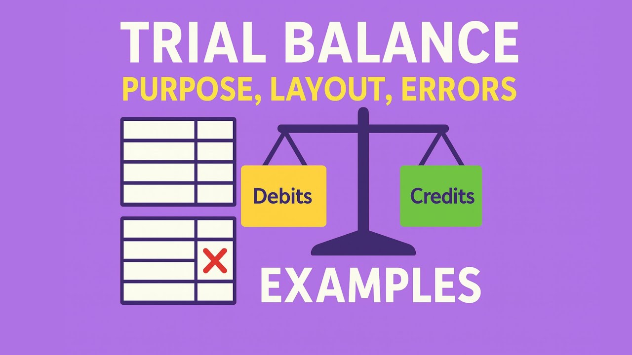 Trial Balance for Beginners: Purpose, Layout, Structure & Accounting ...
