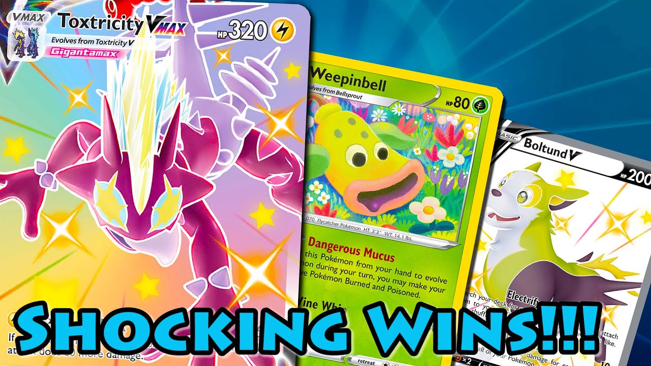 Toxtricity VMAX is SHOCKINGLY GOOD (PTCGO) - YouTube