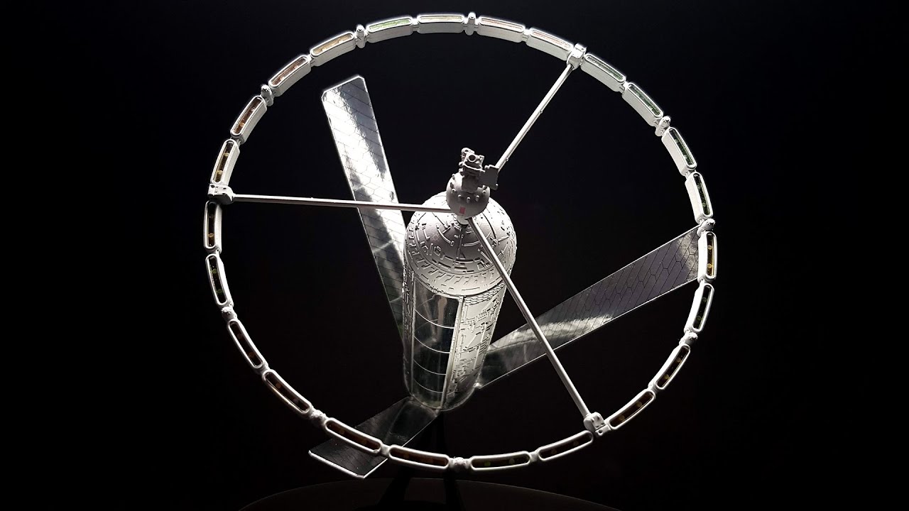 Building the O'Neill cylinder space station | Gundam Space Colony - YouTube