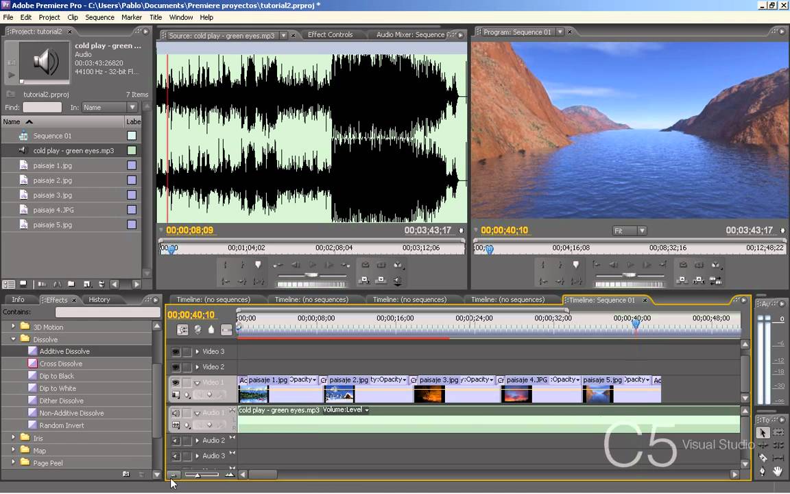 Tutorial Premiere Pro CS3 - "Mover Fotos y agregar Música" delmundoaudiovisual.blogspot.com ...