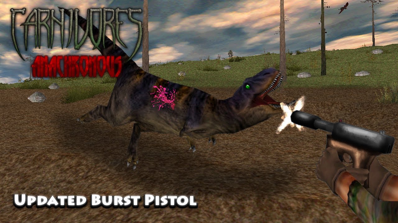 Anachronous release 4: updated Burst-Fire Pistol showcase. - YouTube
