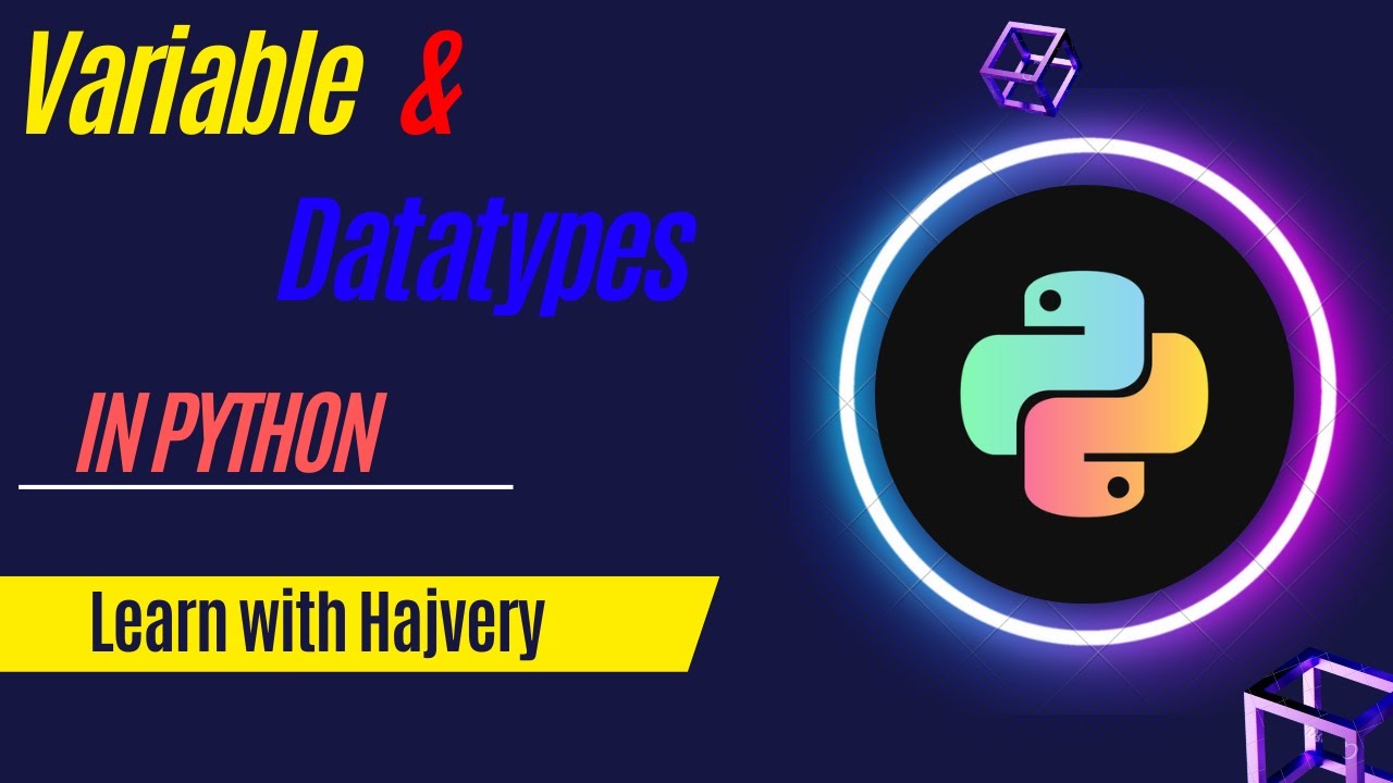 Variables And Data Types In Python In Urdu Youtube