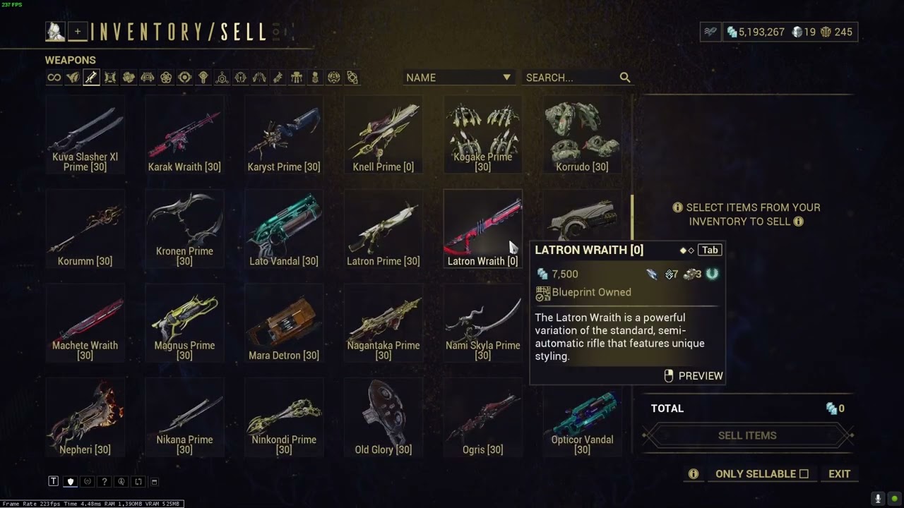 Warframe TIP weapon slots - YouTube