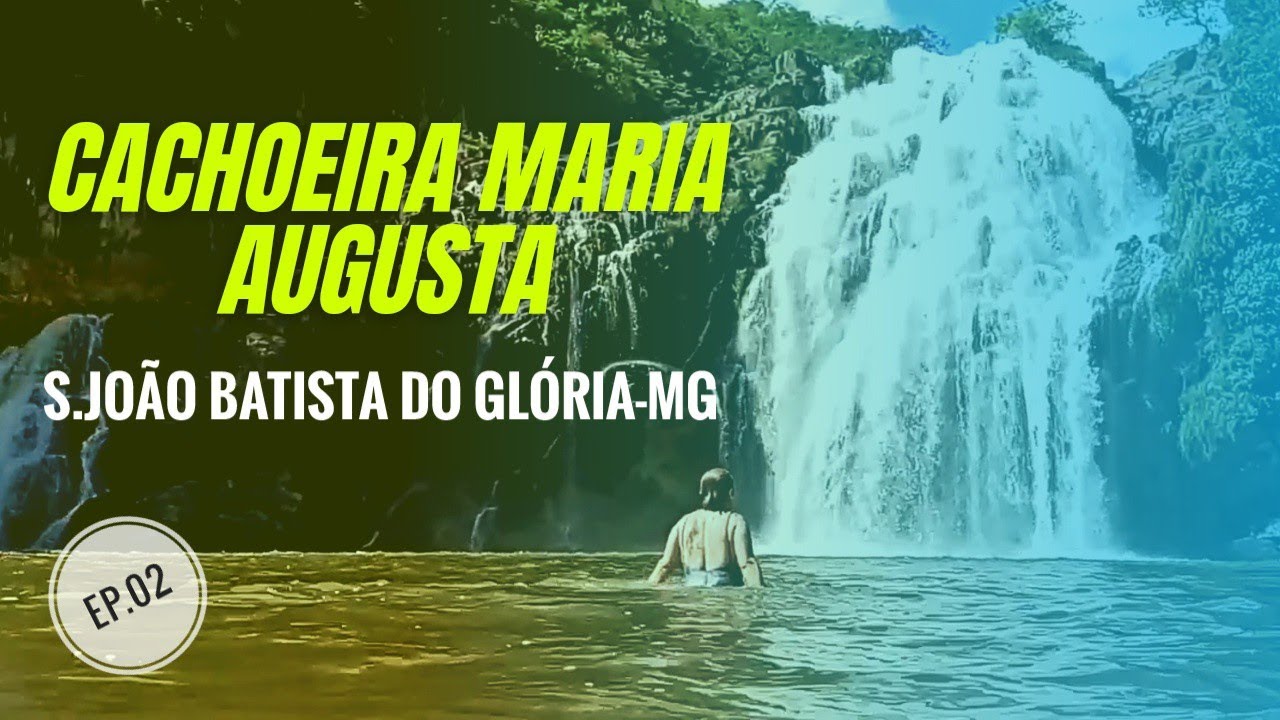 Cachoeira Maria Augusta S.João Batista do Glória-MG. Conhecemos uma das ...