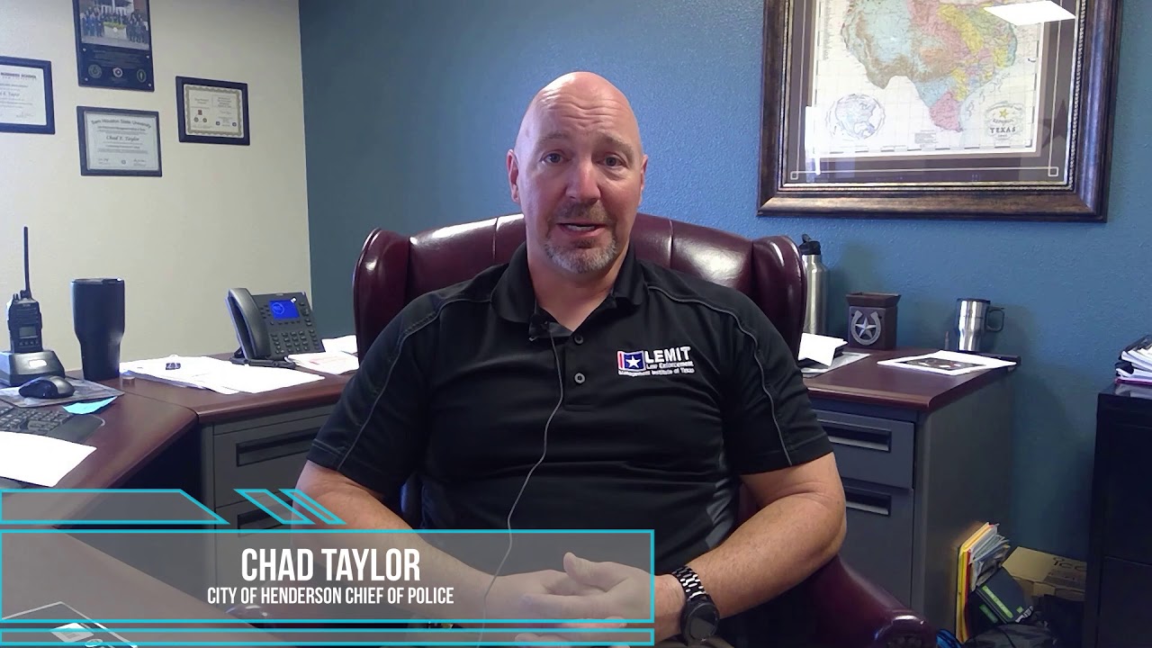 Meet our Chief of Police, Chad Taylor - YouTube