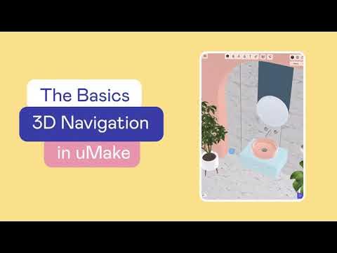 uMake Help - The Basics - Navigating in 3D - YouTube