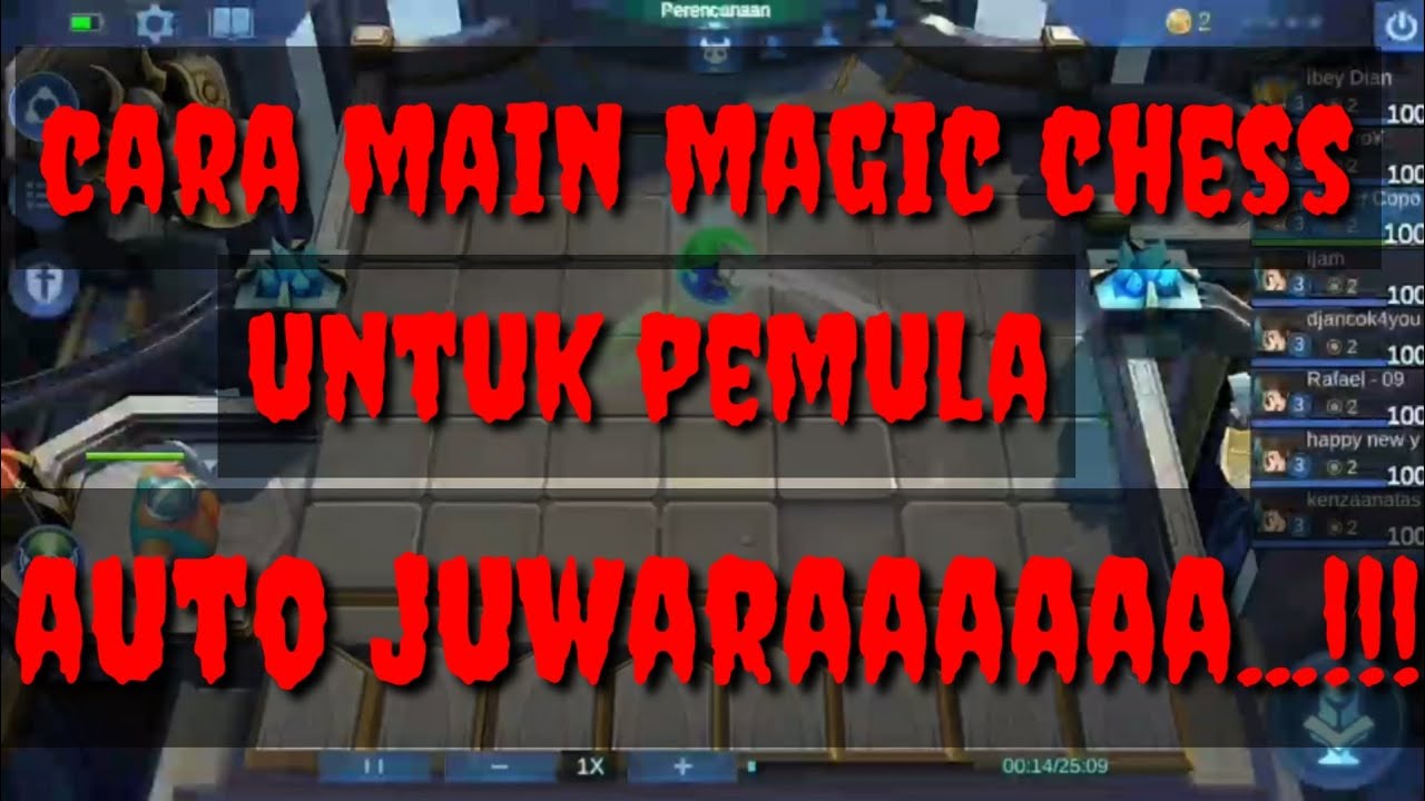 Cara Main magic chess agar juwaaaara - YouTube