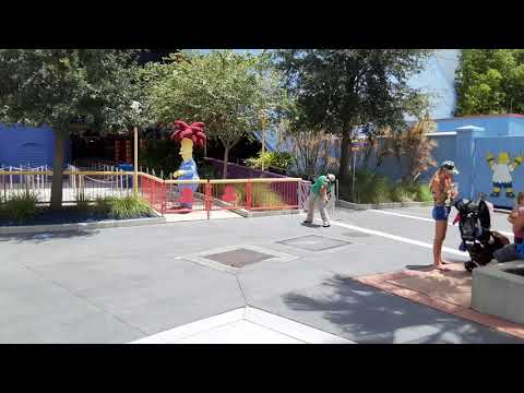 Sideshow Bob The Simpson's Live Universal Studios Orlando Theme Parks ...