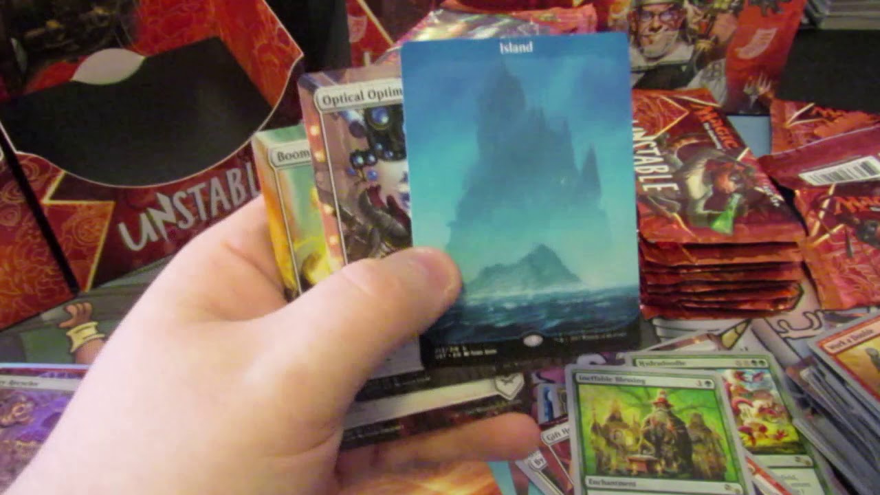 Unstable box! Opening the best card! - YouTube