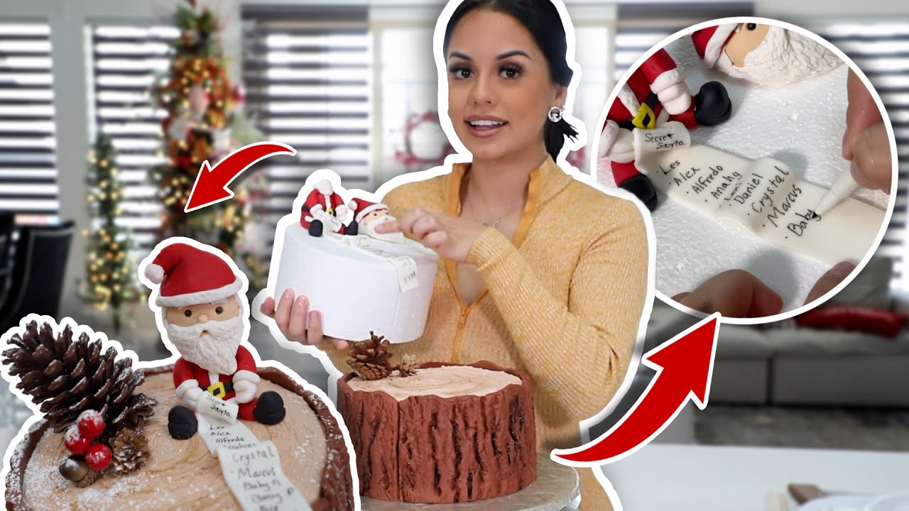 THE PERFECT SECRET SANTA CAKE!/ CAKEMAS EP.5 - YouTube