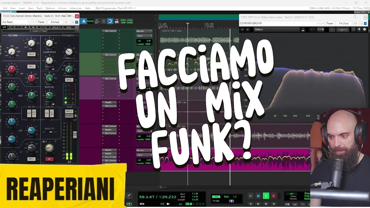 UN ORA DI MIX - come mixo questo funk! - YouTube
