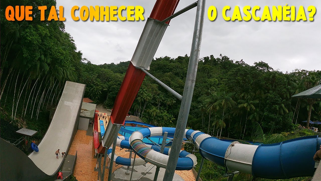 Experimentamos todas as atrações do CASCANÉIA, um dos MELHORES PARQUES ...