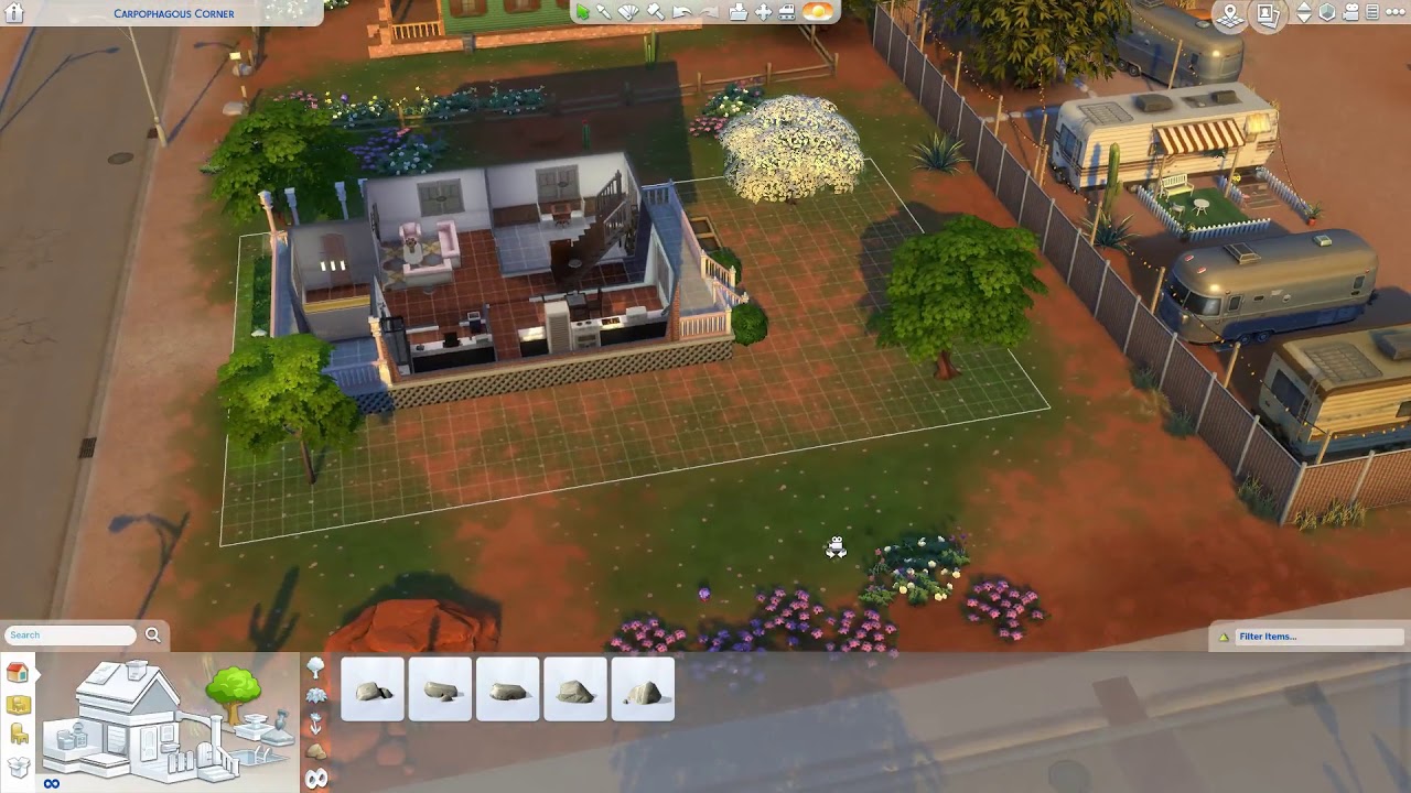 The Sims 4 Strangerville Speed Build part 2 - YouTube