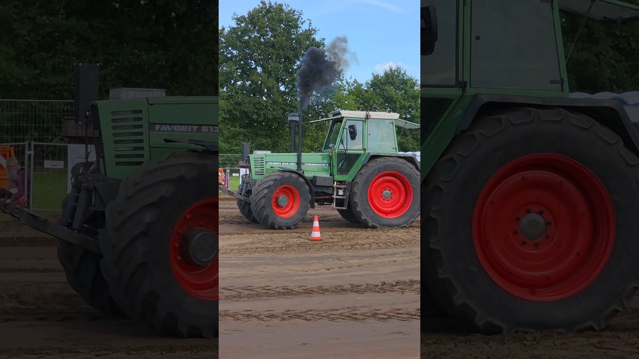 🚜 Trecker Treck FullPull Fitzen 2025 Fendt Favorit 612 LSA Turbomatik ...