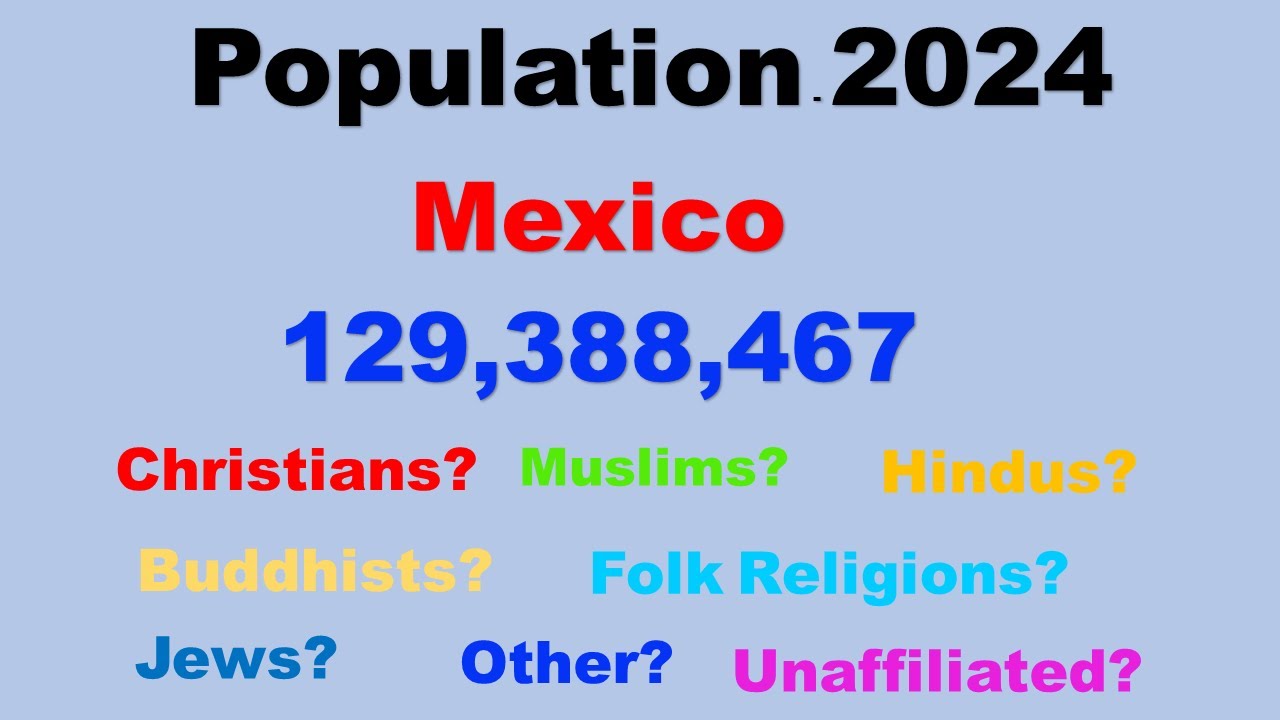 Total Population of Mexico #mexiko - YouTube