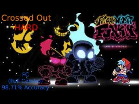Friday Night Funkin' (Indie Cross) Crossed Out (HARD) FC (Full Combo ...