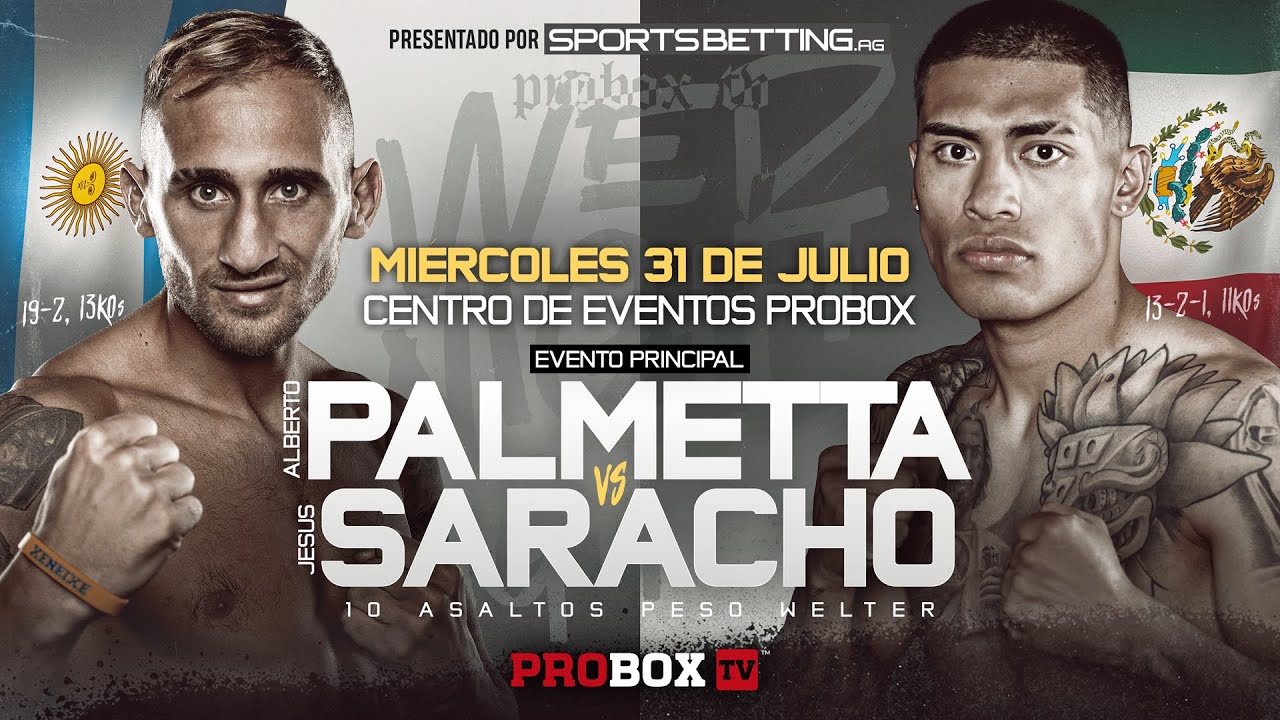 Miercoles de Boxeo - Palmetta vs Saracho - YouTube