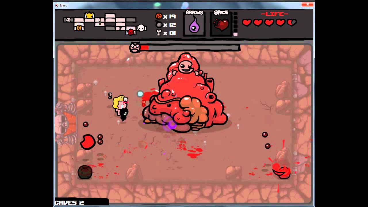 Maggy vs. Gurdy - NO DAMAGE TAKEN - The Binding of Isaac - YouTube