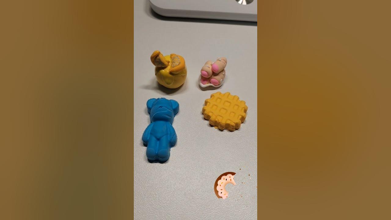 Обзор на все фигурки из глины «Candy clay» - YouTube